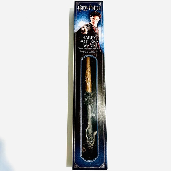 Noble Collection | Toys | Harry Potters Wand With Illuminating Tip The ...